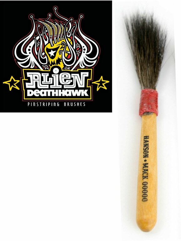 Alien Deathhawk - Airbrush und Pinstripe Store Lion-art